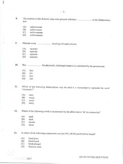 EDPM Paper 1 Answers 2017-2019 | PDF | Teaching Methods & Materials