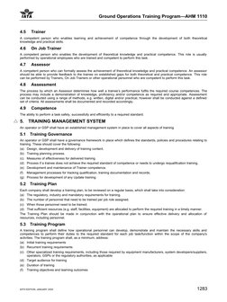 AHM 1110 Ground Operations Training Guide | PDF | Employment ...