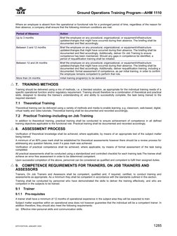 AHM 1110 Ground Operations Training Guide | PDF | Employment ...