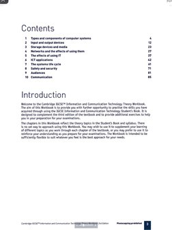 IGCSE ICT Theory Workbook Answers | PDF