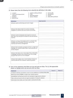 IGCSE ICT Theory Workbook Answers | PDF