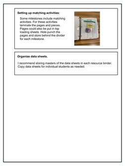 VB-MAPP Assessment Kit Setup Guide | PDF | Information | Hand
