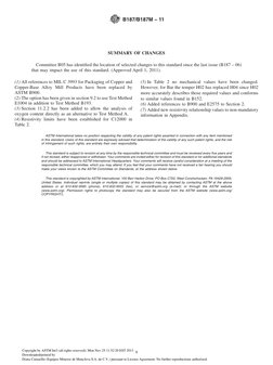 Astm B187 | PDF | Ultimate Tensile Strength | Copper