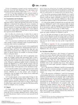 Astm G48 | PDF | Corrosion | Stainless Steel