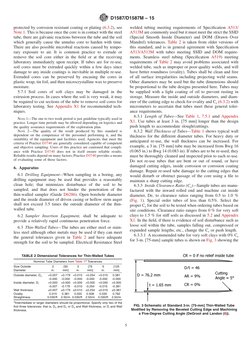 ASTM D1587 Standard Practice For Thin-Walled Tube Sampling of Fine ...