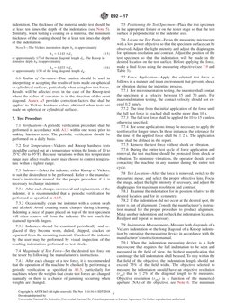 ASTM E92-17 Standard Test Methods For Vickers Hardness and Knoop ...
