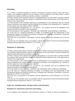 USECHH Regulations 2000 Overview | PDF | Technology & Engineering