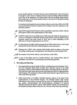 MAIFIP Program Implementation Guidelines | PDF | Hospital | Patient