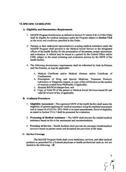 MAIFIP Program Implementation Guidelines | PDF | Hospital | Patient