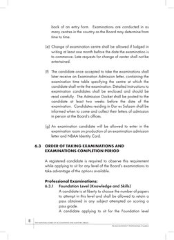 NBAA Professional Examination Syllabus | PDF | Postgraduate Education ...