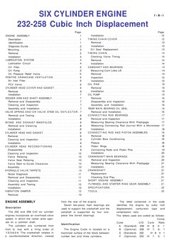 AMC 232-258 Engine Overview and Specs | PDF | Ignition System | Carburetor