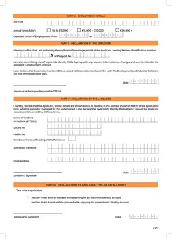 CEA Form C3: Change of Employer Guide | PDF | Identity Document | Lease