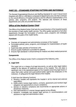 Revised Organizational Structure and Staffing Standards For Level III ...