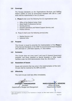 DBM Doh Joint Circular No 3 Dated November 8 2022 | PDF | Pharmacy ...