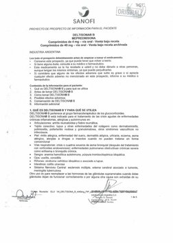 DELTISONA B 4 40mg Prospecto Paciente | PDF | Alergia | Asma