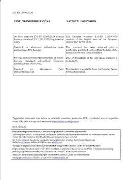 En 12999 2020 | PDF