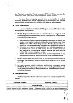 MAIFIP Program Implementation Guidelines | PDF | Hospital | Patient
