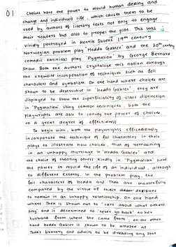 IB English Paper 2 Sample Responses | PDF | Plays