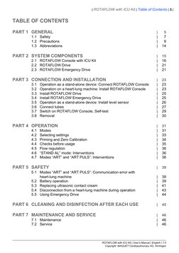 MAQUET ECMO User Manual | PDF | Pump | Switch