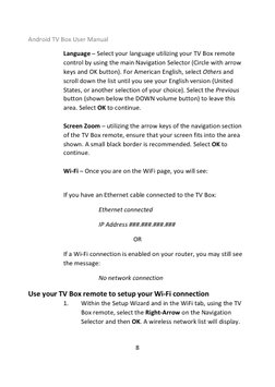 Android TV Box User Manual Guide | PDF