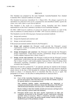 As 4902-2000 (Reference Use Only) General Conditions of Contract For ...