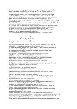 Understanding Belt Transect Method | PDF | Chi Squared Test ...