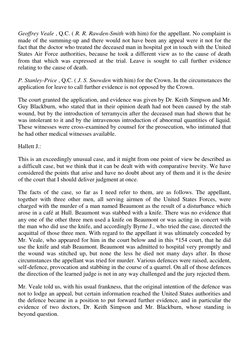 R v. Jordan: 1956 Murder Appeal Summary | PDF | Evidence | Pneumonia