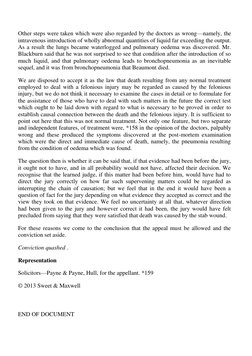 R v. Jordan: 1956 Murder Appeal Summary | PDF | Evidence | Pneumonia