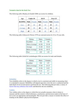 Normative Data for Stork Balance Test | PDF | Validity (Statistics ...