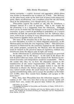 Analysis of the Melian Dialogue | PDF | Thucydides | Sparta