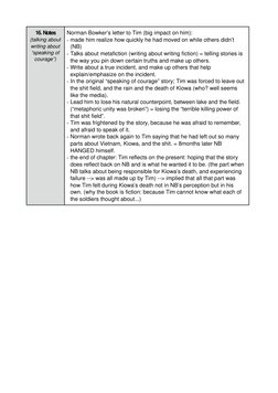 The Things They Carried Chapter Summaries | PDF | Dream | Religion And ...