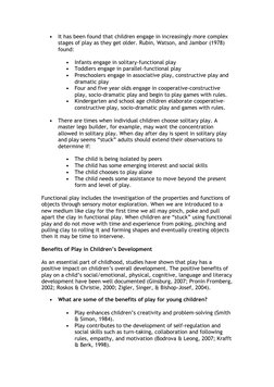 Parten's Six Stages of Play | PDF | Play (Activity) | Developmental ...