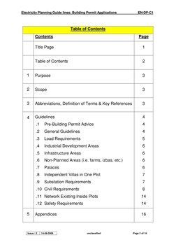 Kahramaa Building Permit Guidelines | PDF | Electrical Substation ...