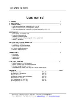 Hydraulic Top Bracing for Marine Engines | PDF