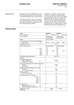 ABB RXMVB Bistable Relay Overview | PDF | Relay | Inductor