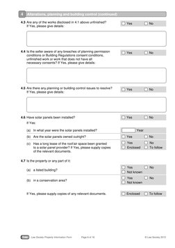 Law Society TA6 Property Info Form | PDF | Property | Flood