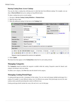 ServiceNow Service Catalog Administration Guide | PDF | Home Page ...