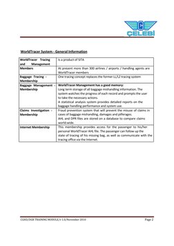 WorldTracer System Training Guide | PDF | Airport | Baggage
