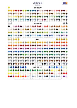 BS4800 to RAL Colour Conversion Guide | PDF | Yellow | Green