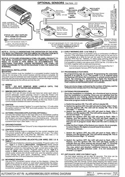 Autowatch 446RLI Wiring Guide | PDF | Switch | Ignition System