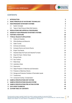 FOGTEC Technical Information | PDF | Fire Sprinkler System | Mechanical ...