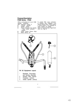 PA90 Series SCBA User Manual | PDF | Valve | Gases