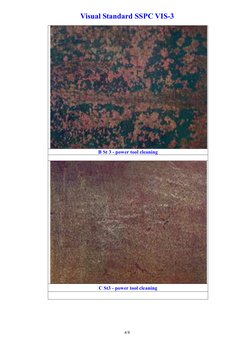 SSPC VIS-3 Visual Standards for Steel | PDF