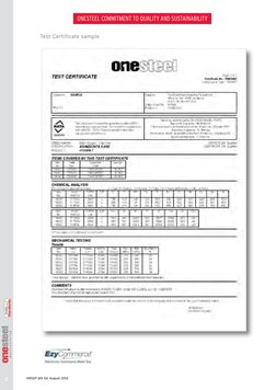 One Steel Catalogue | PDF | Structural Steel | Steel