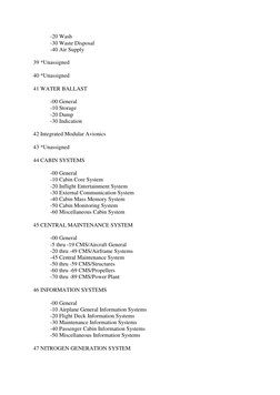 ATA Chapters Overview for Aviation | PDF | Aerospace Engineering | Aviation