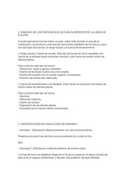Línea de Fulcro en Prótesis Removible | PDF | Dentadura postiza ...