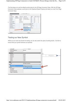 Off Page Connectors in AutoCAD P&ID | PDF | Auto Cad | Word Press