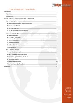 CODESYS Beginner's Programming Guide | PDF