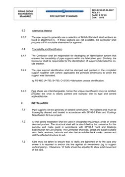 Pipe Support Design Standards Guide | PDF | Pipe (Fluid Conveyance ...