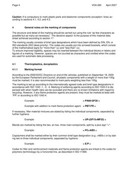 VDA 260 Material Marking Guidelines | PDF | Alloy | Metals